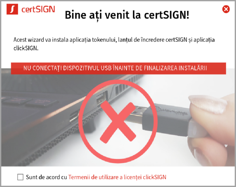 Bit4id. Instalarea dispozitivului pe Windows - certSIGN
