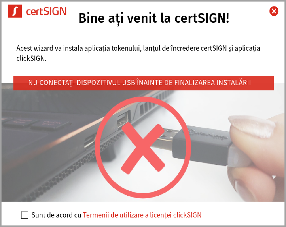 Bit4id. Instalarea dispozitivului pe Windows - certSIGN